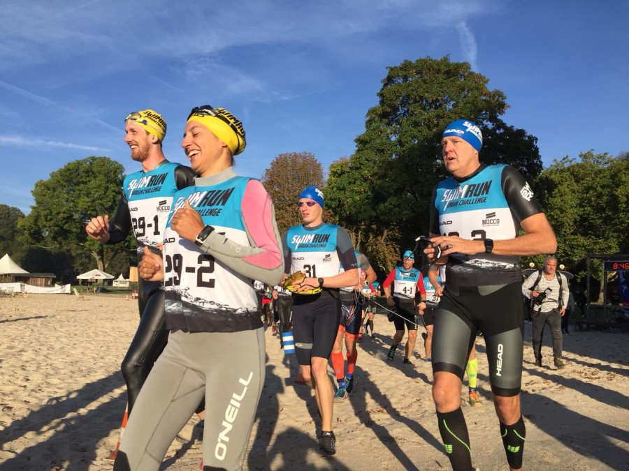 Bürgermeister gibt Startschuss zu "SwimRun Urban Challenge Ruhr 2018 ...