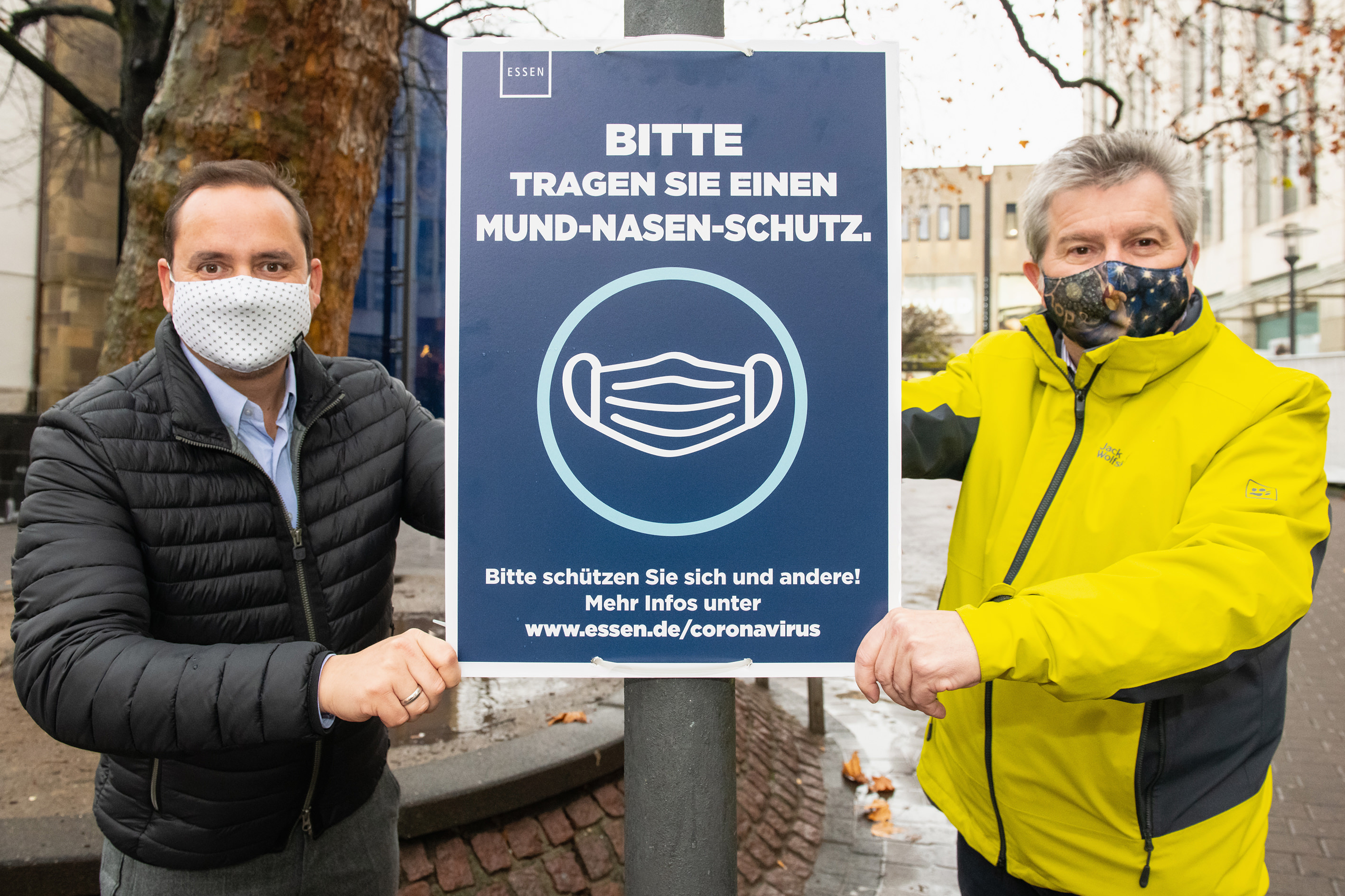 Bitte tragen Sie einen Mund-Nasen-Schutz - essen.de