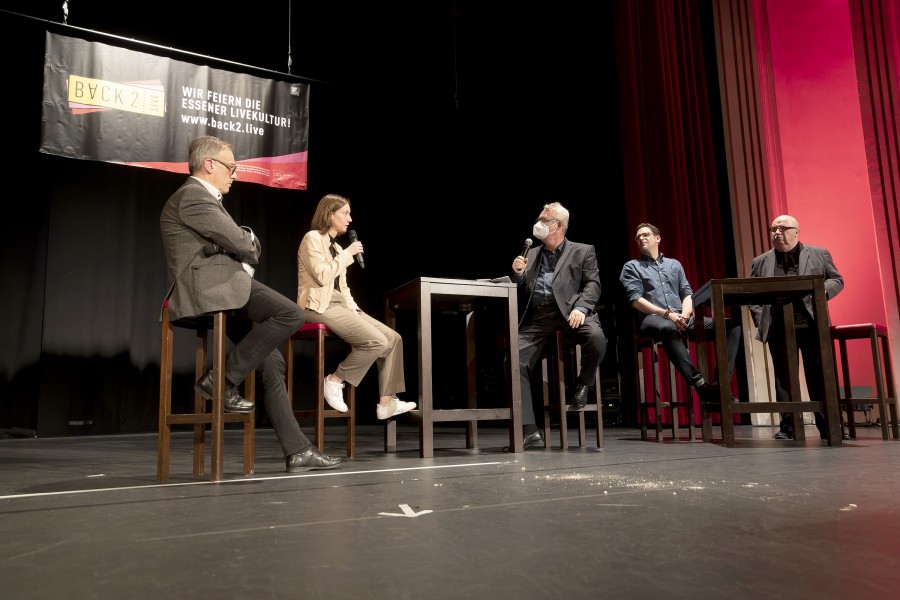 Erfolgreicher Start der Essener Kulturkampagne "back2live" - essen.de