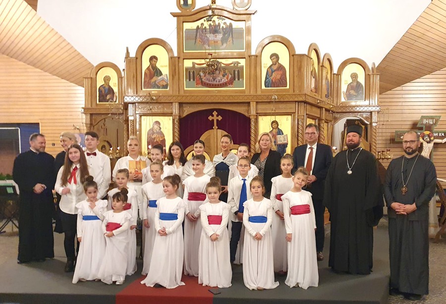 Bürgermeisterin Jacob gratuliert zum Jubiläum der Kirchengemeinde St ...