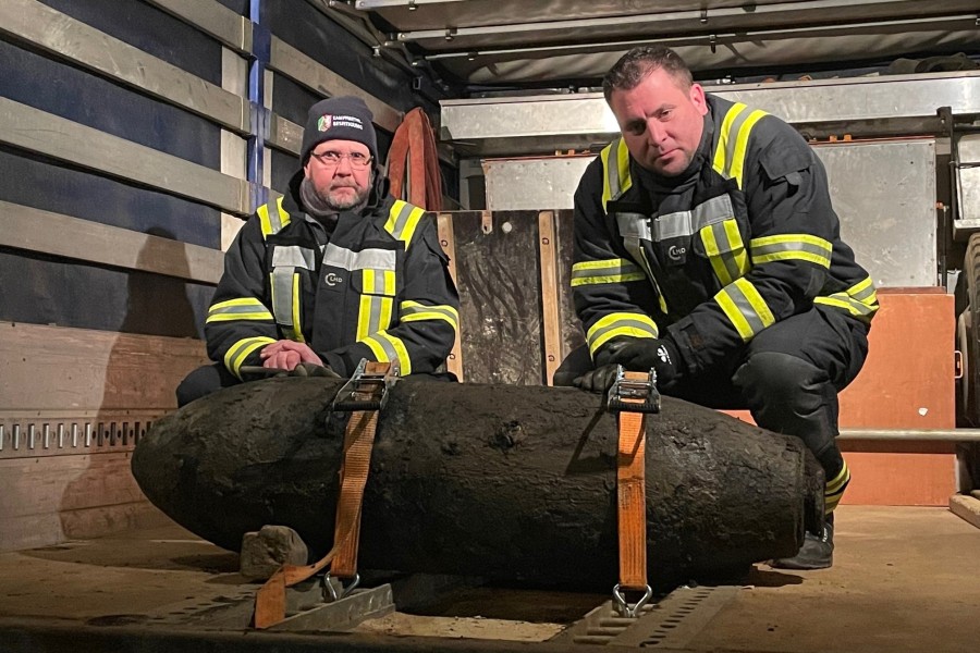 Blindgänger in Frintrop erfolgreich entschärft - essen.de