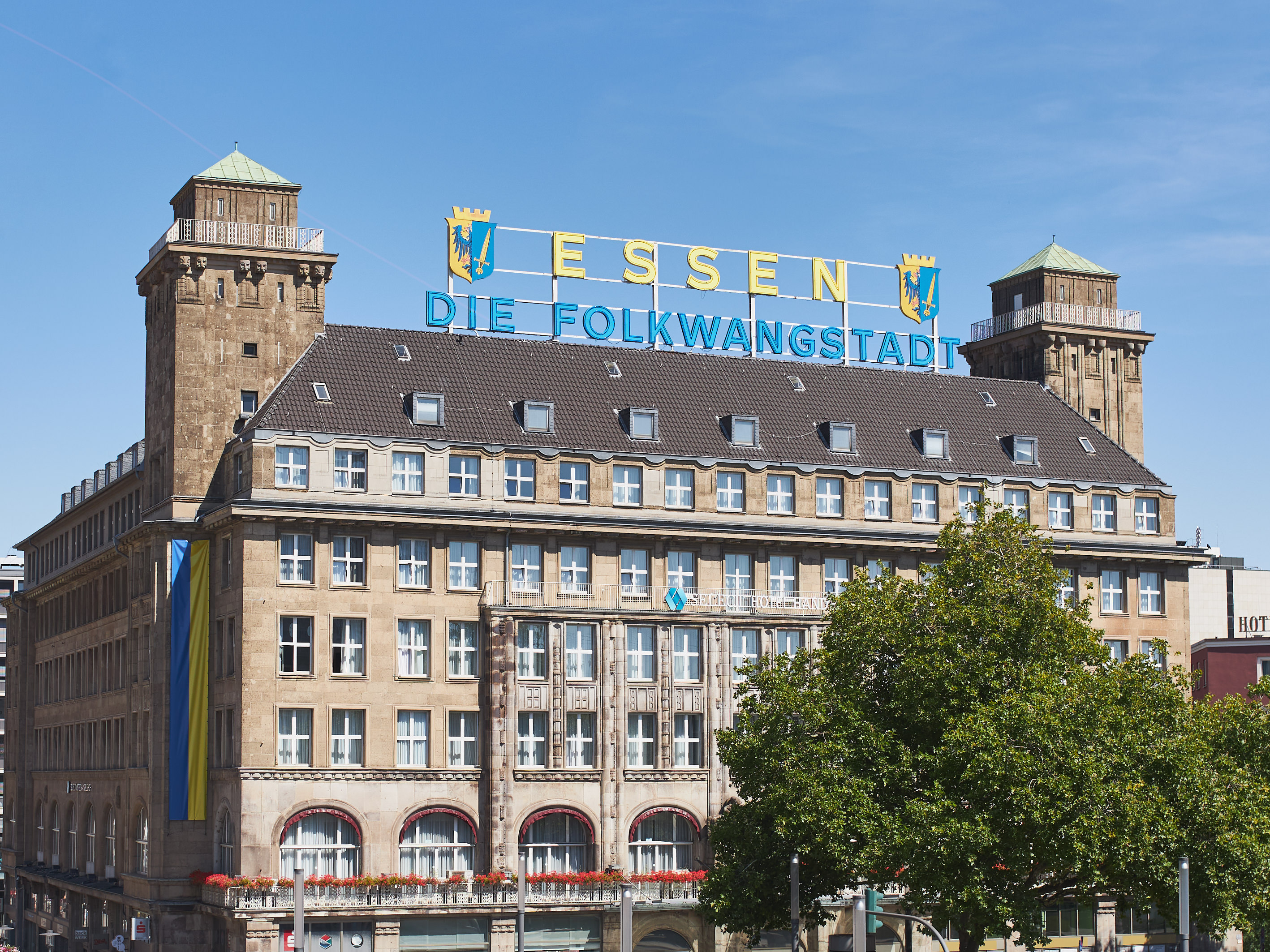 Neuer Schriftzug auf dem Handelshof - Beteiligungsprozess gestartet - essen.de