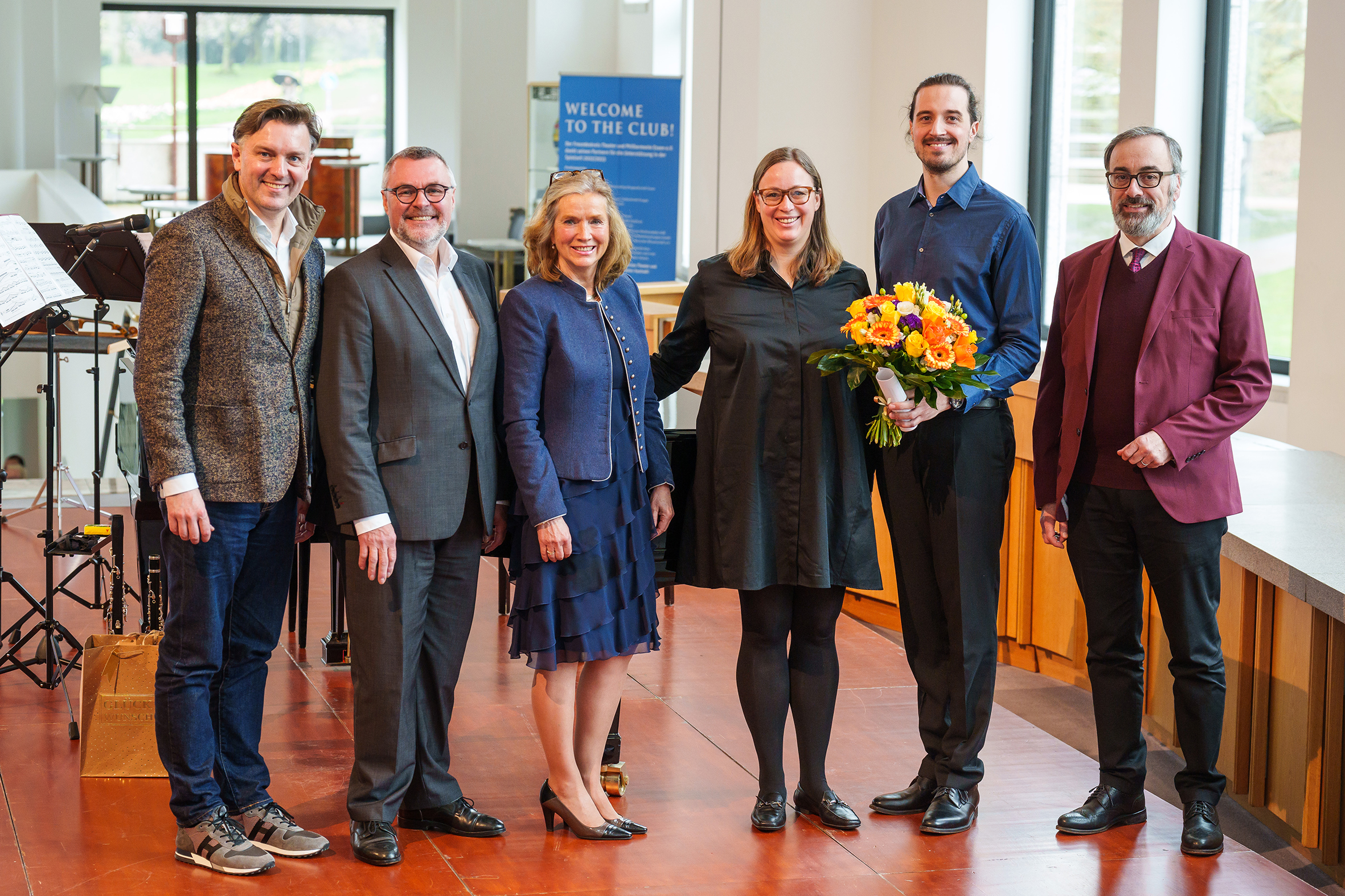 Kulturdezernent Muchtar Al Ghusain bei der Verleihung des Aalto ...