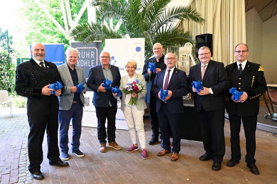 Benefizkonzert des Musikvereins "Glückauf" Anthrazit und dem Ruhrkohle ...