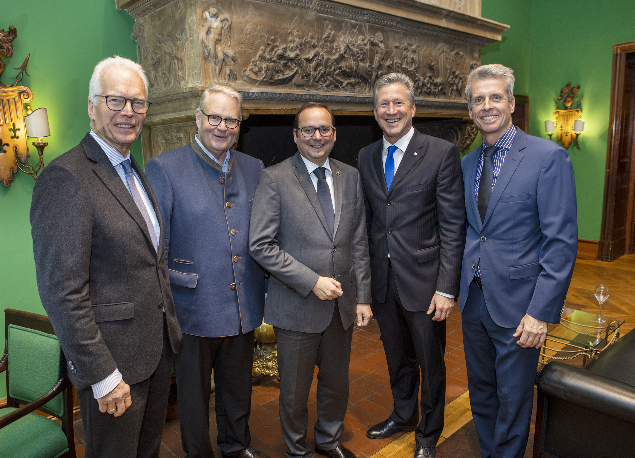 Oberbürgermeister Thomas Kufen begrüßt zur Abendveranstaltung der ODDO ...
