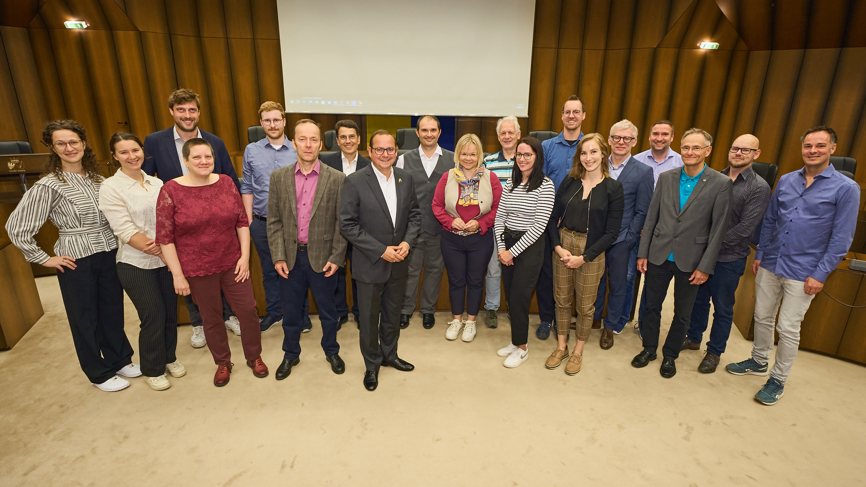 Oberbürgermeister begrüßt Expertengremium XBau im Rathaus - essen.de